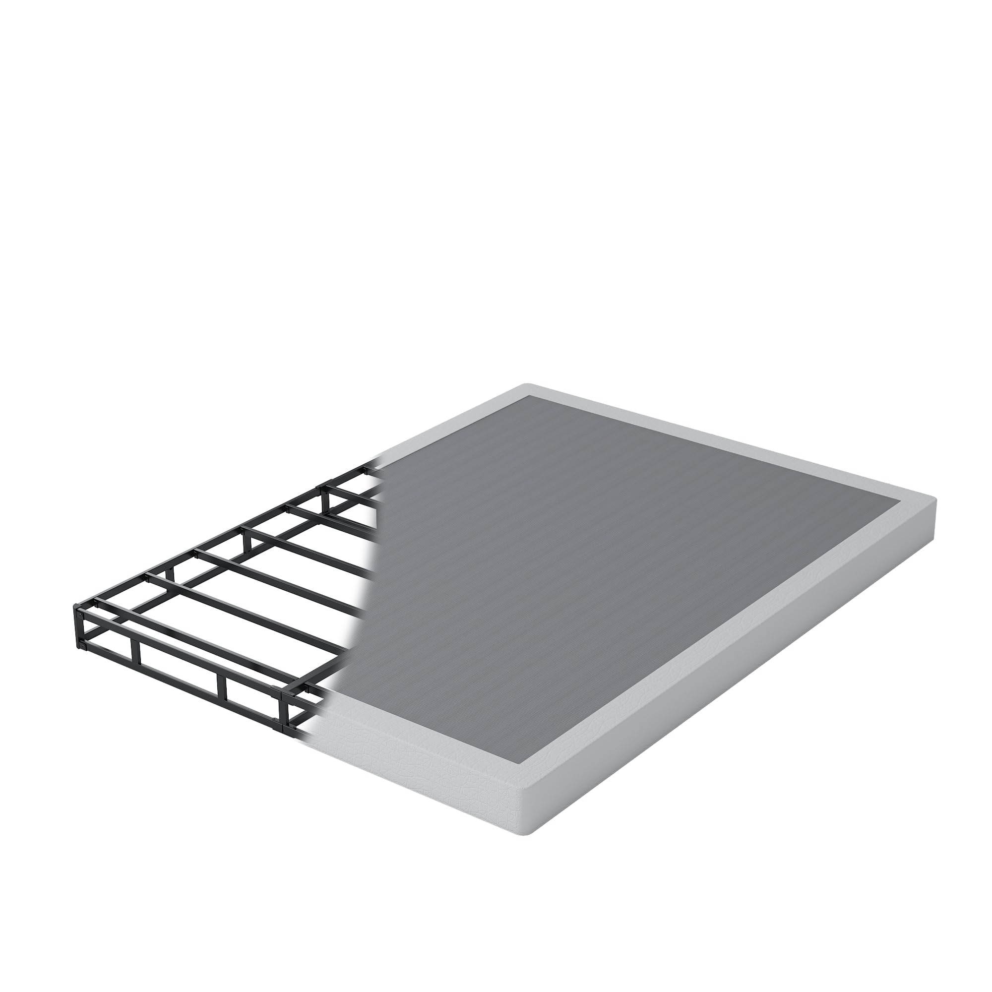 HOBINCHE 5 Inch King Size Box Spring for Bed,Heavy Duty Box Spring with ...