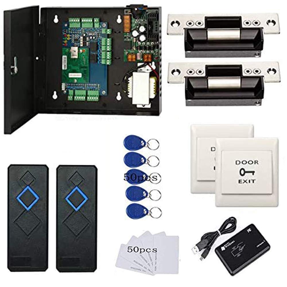 Mua 2 Door Access Control Board System Kits with 110-240V Power Supply ...
