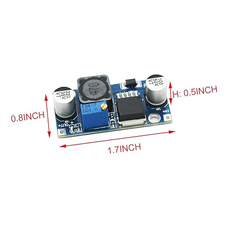 Mua LM2596 DC-DC 3A Adjustable Buck Converter Electronic Blue Circuit ...