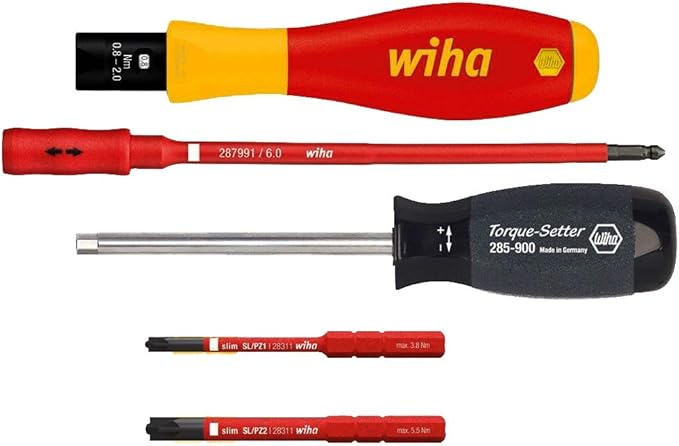 Wiha VDE Slim Torque Screwdriver Set (5 Pieces): Amazon.co.uk: DIY & Tools