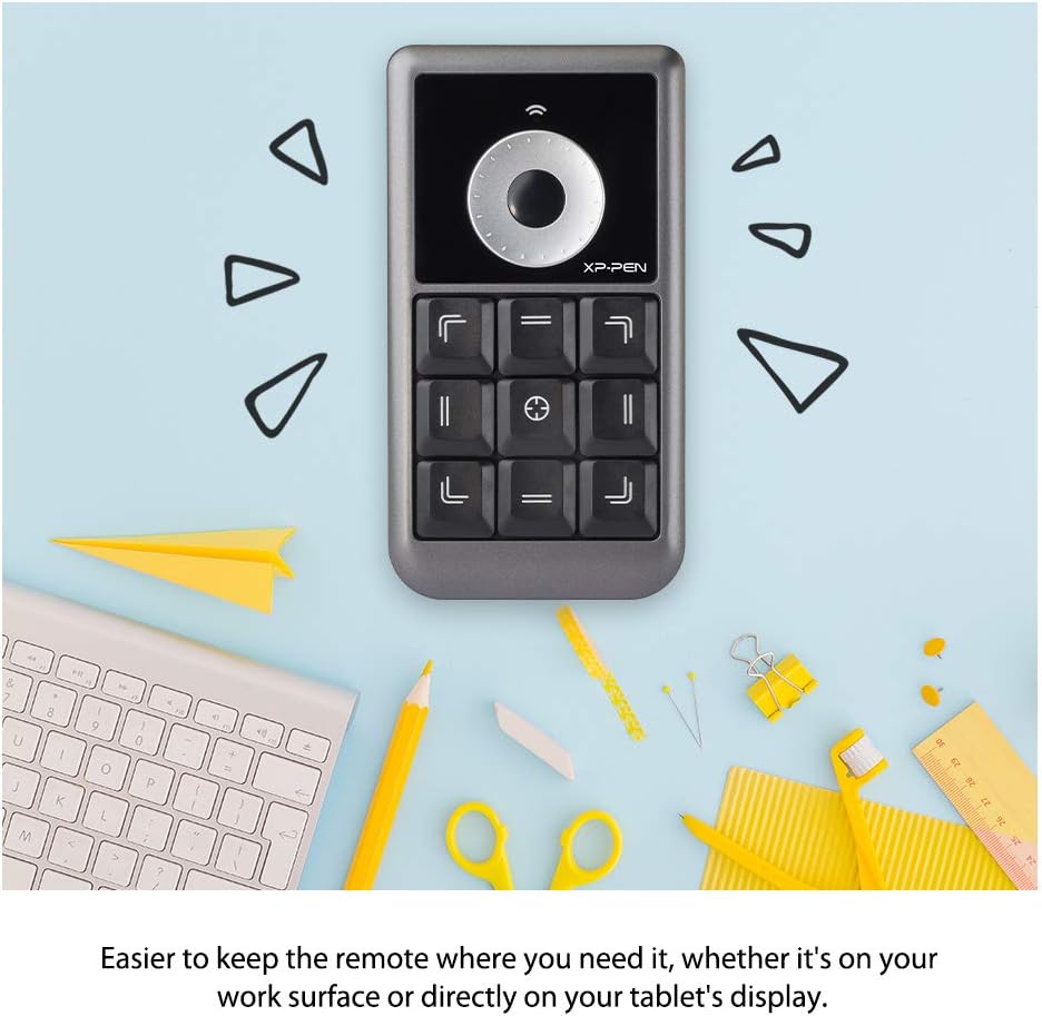 XP-Pen AC19 Shortcut Remote Express Keys Keyboard for Drawing Display ...