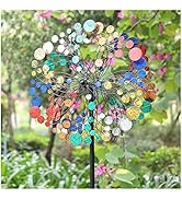 Amazon.com: Winwindspinner, Tulip Wind Spinners Yard Garden - Kinetic ...