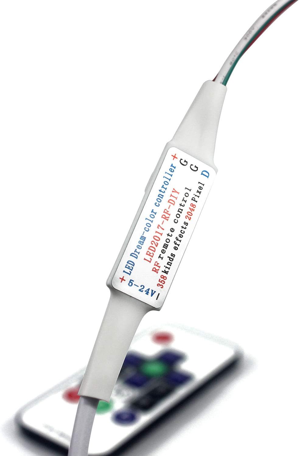 Taikuwu WS2811 and WS2812B DC5-12V 14keys Wireless RF Led RGB ...