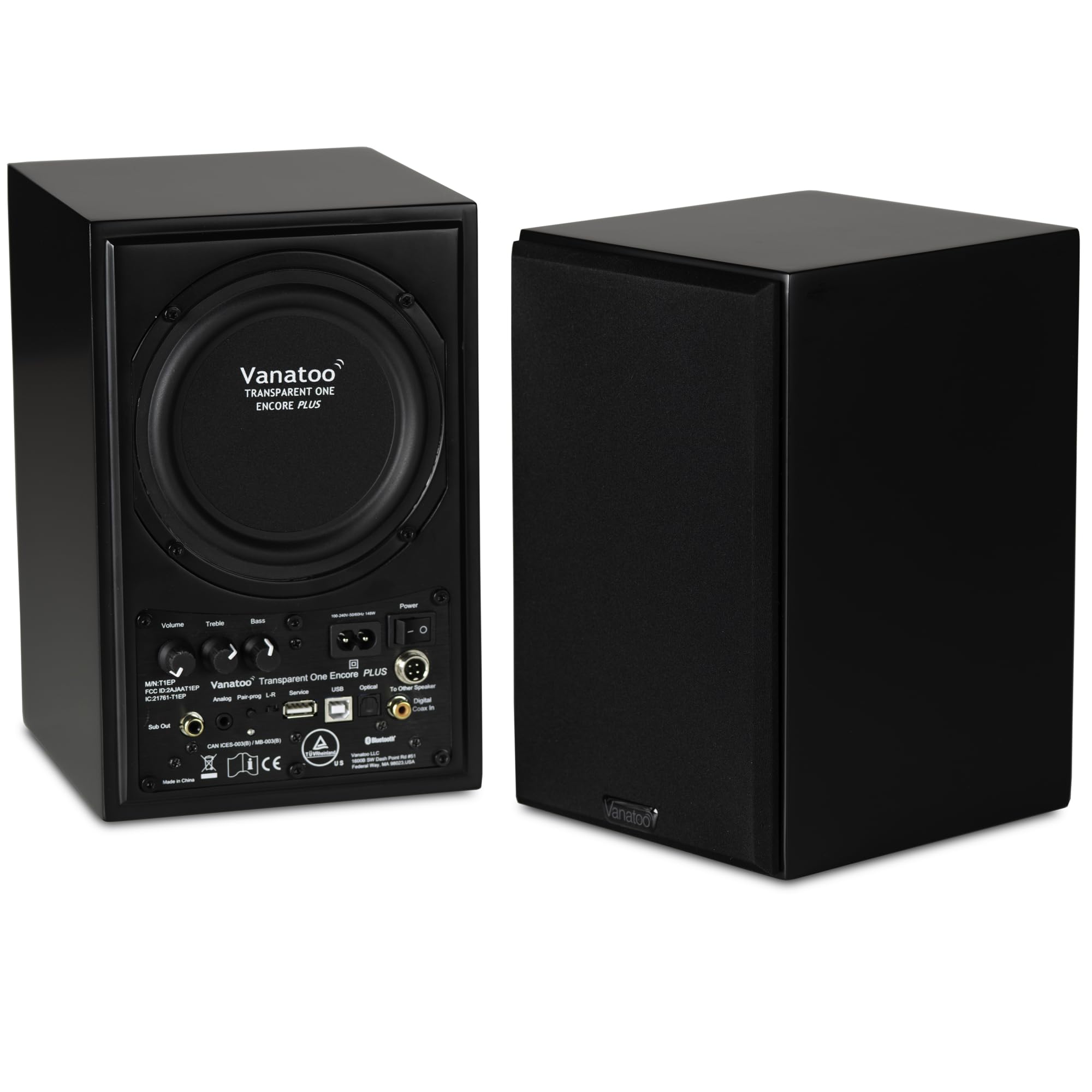 Mua Black Transparent One Encore Plus Near Field Studio Monitor ...