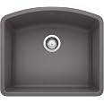 Amazon.com: BLANCO, Cinder 441468 DIAMOND SILGRANIT Single Bowl ...