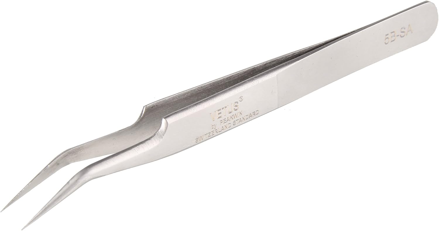 Individual Eyelash Extension Tweezers Safe Anti-static Maintenance ...