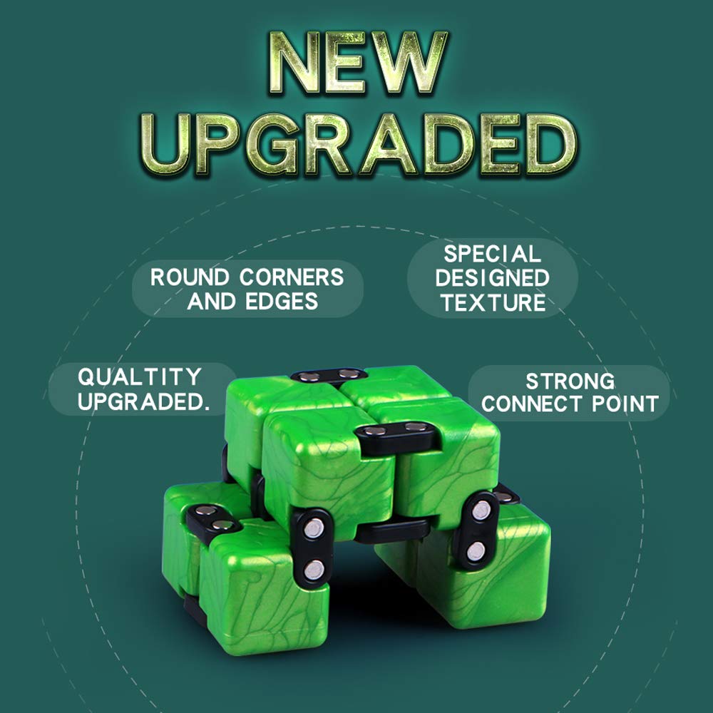 Mua Little Golden Elephant Upgraded Infinity Cube Fidget Toy,Cool Mini ...