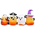 Amazon.com: Holidayana Halloween Inflatables Large 11 ft Costumed Candy ...