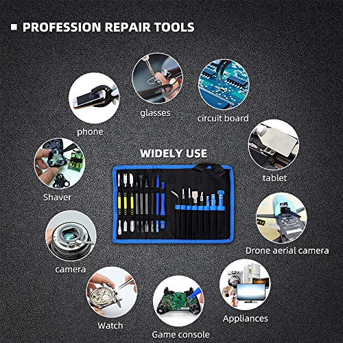 18 in 1 Electronics Repair Tool Kit, Precision Screwdriver Set, Opening ...
