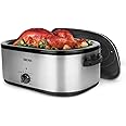 Amazon.com: AROMA 22Qt. Roaster Oven with self basting lid stainless ...
