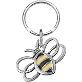 DANFORTH – Purple Pansy Keychain – Handcrafted Pewter Flower Keychain ...