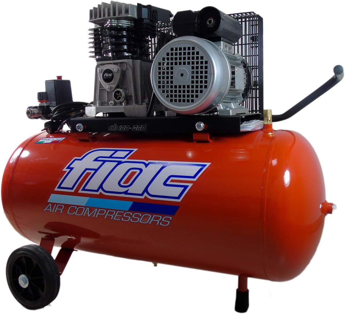 FIAC AB 100 – 360 M Air Compressor 100 litre 2.2 KW Belt Transmission ...