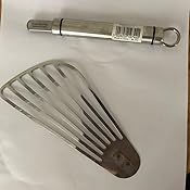 KitchenCraft Professional Stainless Steel Fish Slice, 31.5 cm (12.5 ...