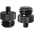 Amazon.com : 1/4Inch Male to 5/8Inch Male Threaded Tripod Screw Adapter ...