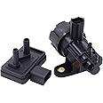 Amazon.com: MOTOKU EGR Vacuum Solenoid Valve & DPFE Pressure Feedback ...