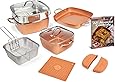 Amazon.com: Copper Chef 12 Piece Square Casserole Cookware Set: Kitchen ...