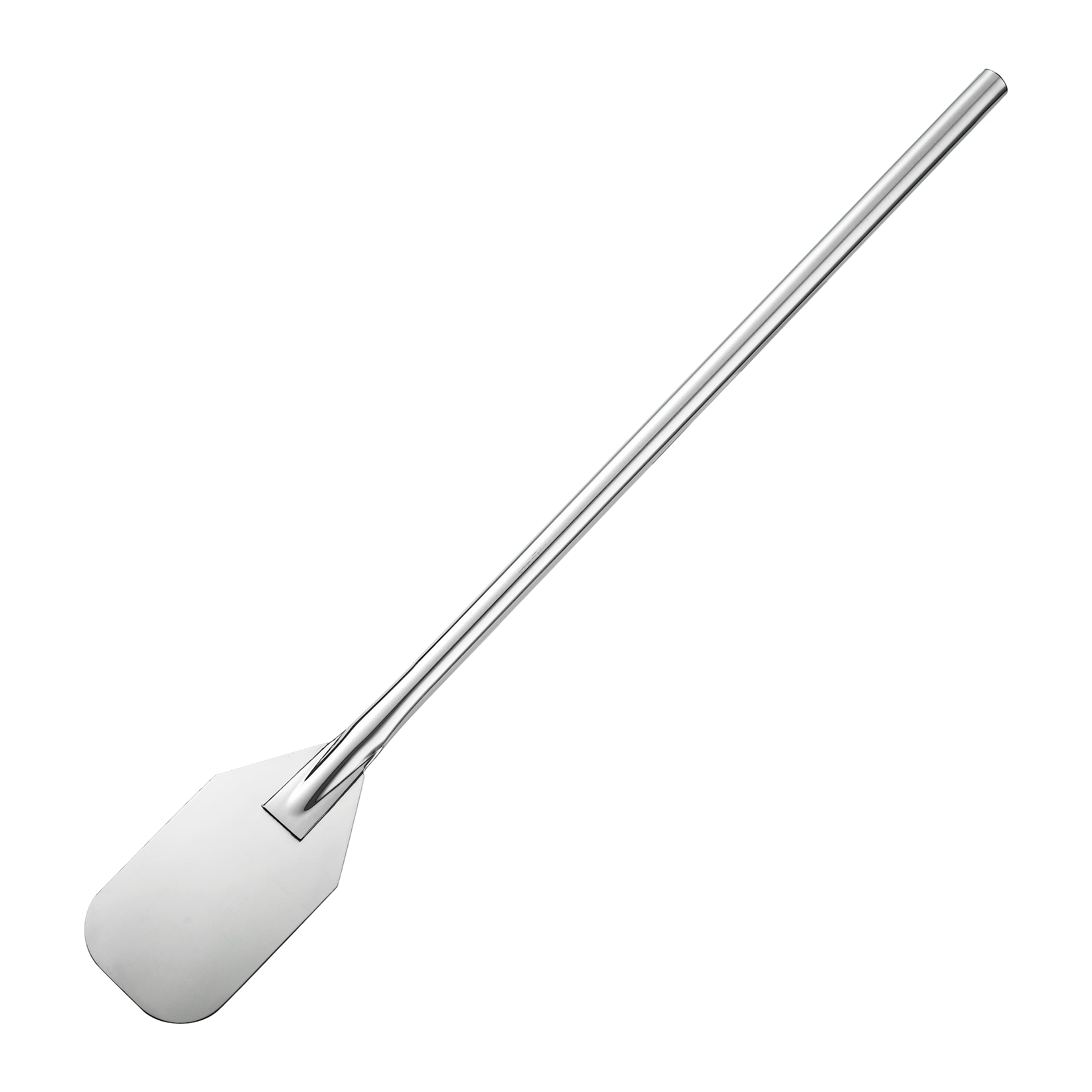 Vivicreate Extra Long Stainless Steel Spatula - 24 Inch Large Beech ...
