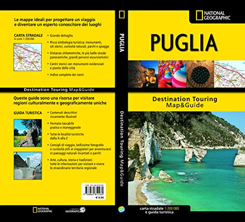 Puglia. Carta stradale e guida turistica 1:200.000. Ediz. a colori. Con ...