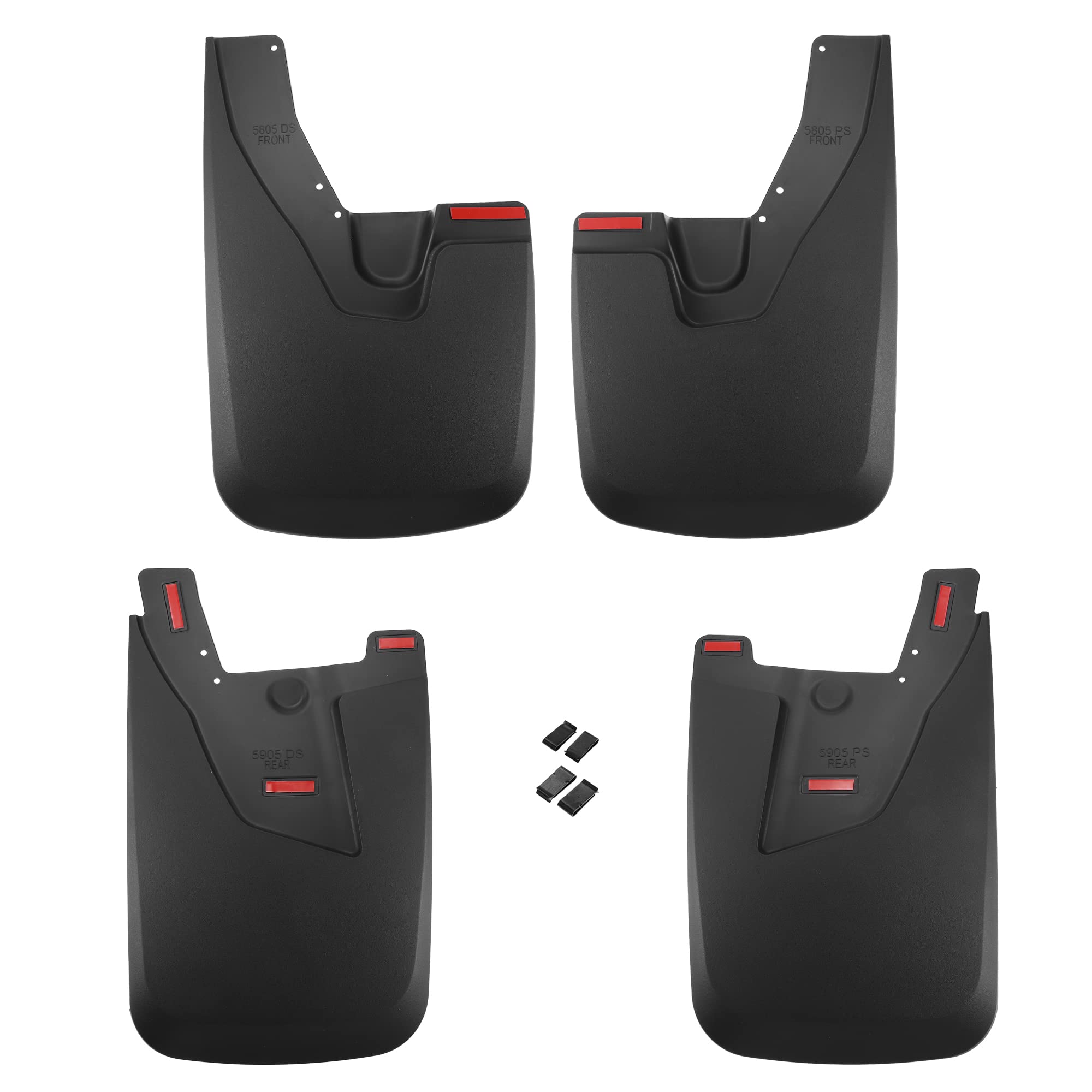 Dodge RAM Mud Flaps Husky Liners Mud Guards For Dodge Ram 1500/2500 ...