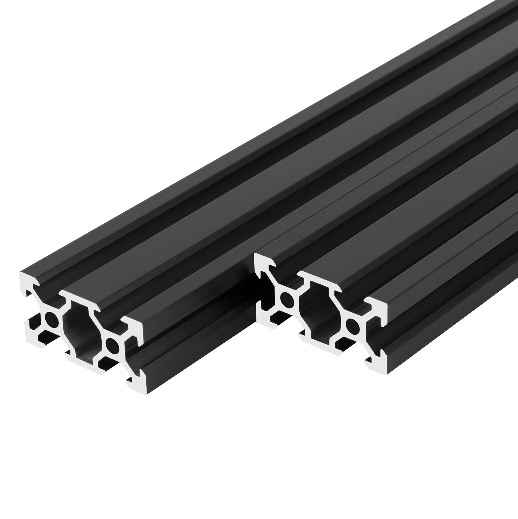 Mua 2PCS 300mm 2040V Linear Rail European Standard Anodized Black ...