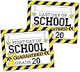 Amazon.com: 10 Quarantine First and Last Day of Homeschool Signs ...