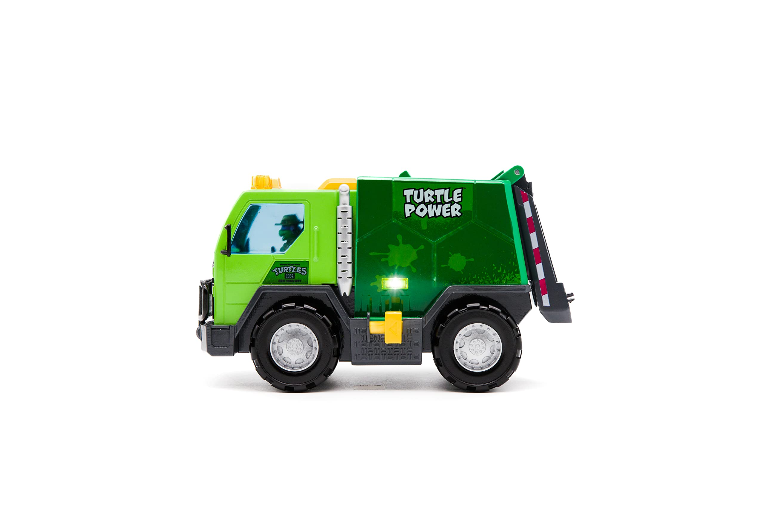 Teenage Mutant Ninja Turtles Toy, Thrash 'N' Battle Garbage Truck with ...