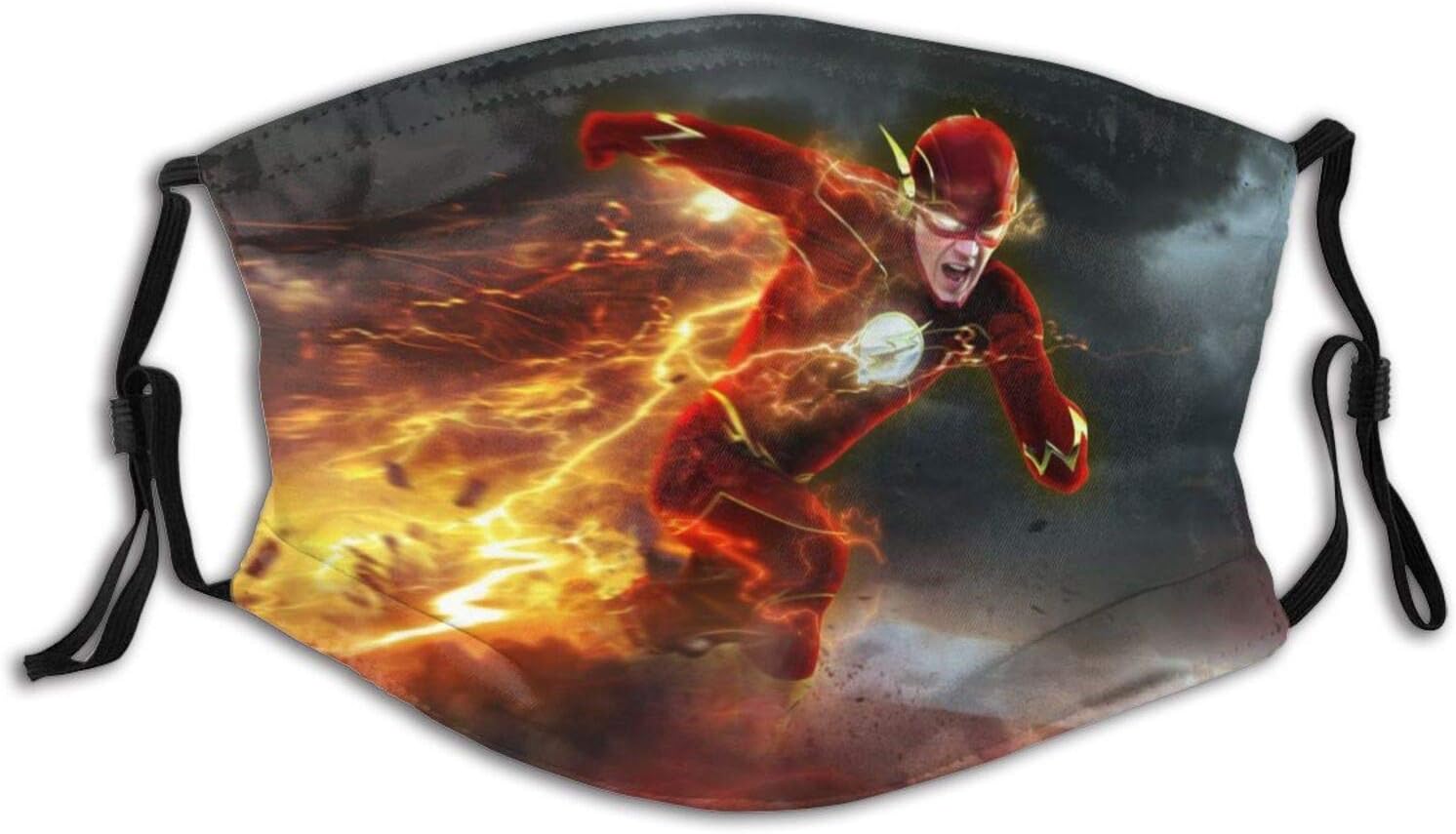 The Flash Superhero Face Mask Adult Justice League Cw Godspeed Masks ...