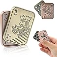 Amazon.com: Magnetic Metal Fidget Toys - Metal Poker Push Card Fidget ...