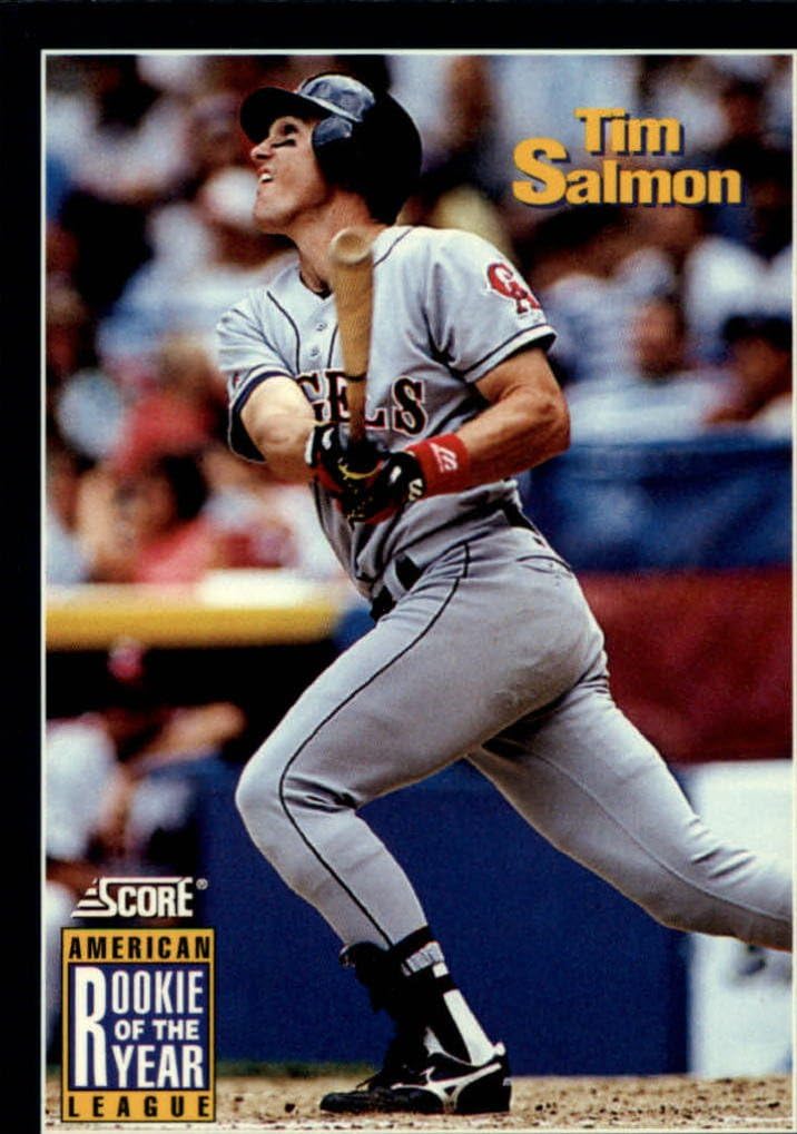 Amazon.com: 1994 Score Baseball Card #635 Tim Salmon: Collectibles ...