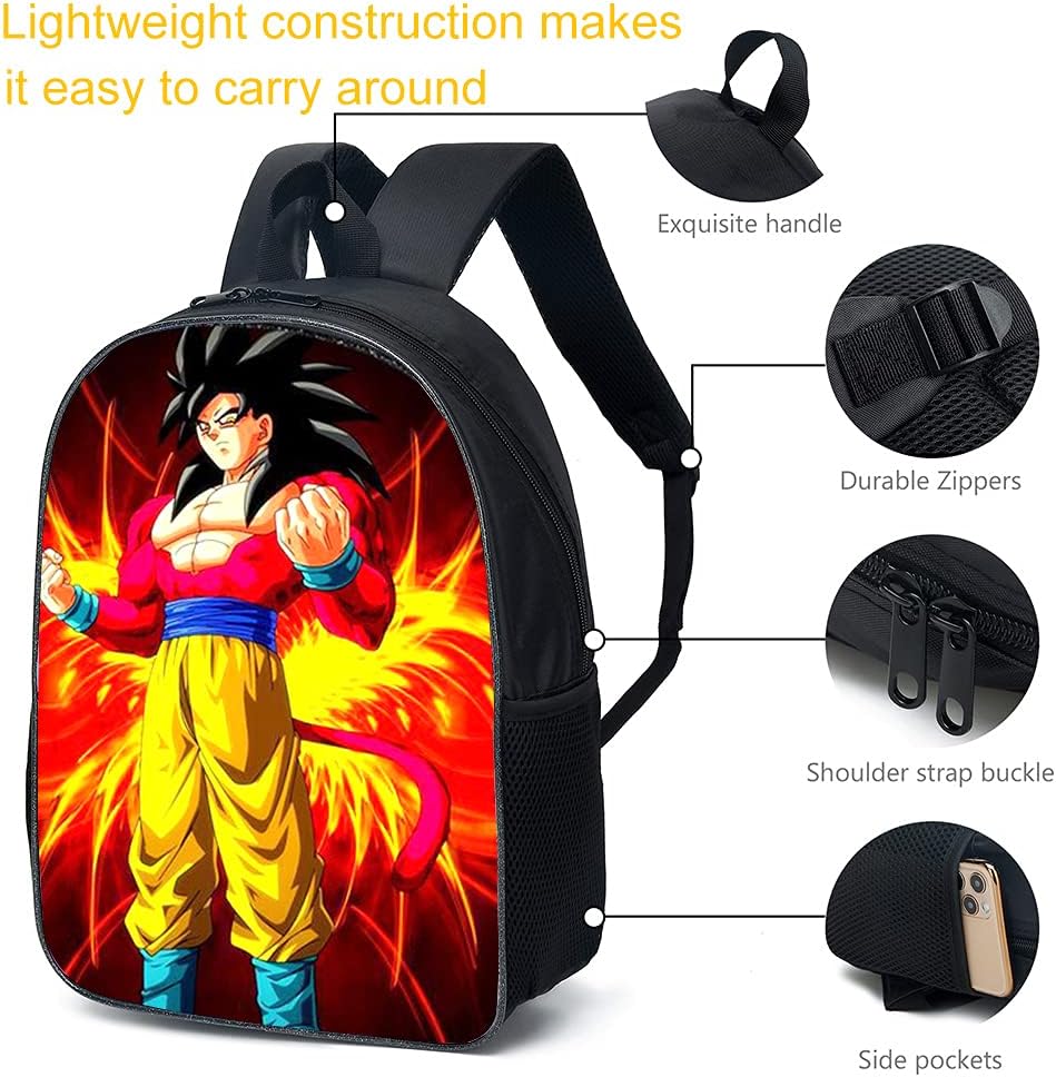 Dragon Ball Backpacks Kids School Backpack Goku School Bag Dragon Ball ...