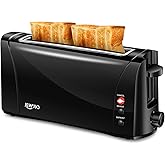 Amazon.com: Long Slot Toaster, 2 Slice Toaster Best Rated Prime with ...