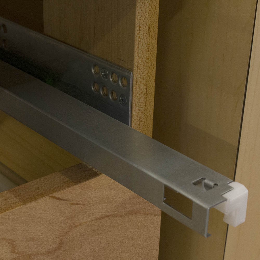 21 In. Soft Close Full Extension Undermount Drawer Slides 85 Lb ...