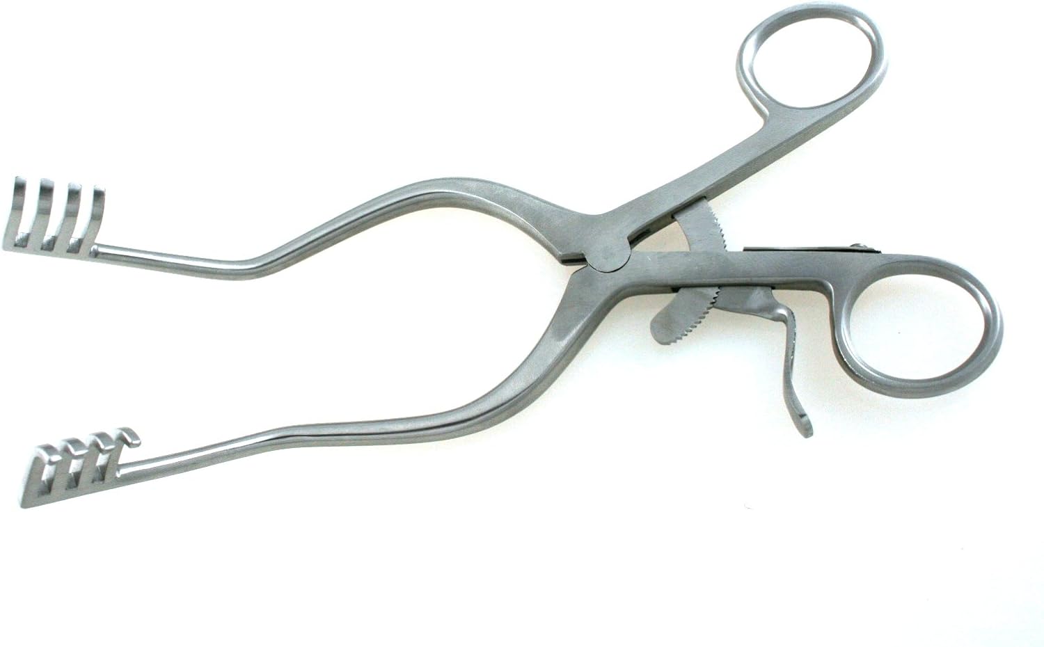 Amazon.com: Adson Retractors 7.5" Blunt 4x4 Teeth Angled Arms Grip Lock ...