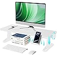 Amazon.com: NIFBANG Computer Monitor Stand Riser for Desk,4.5-6.3 ...