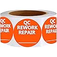 Amazon.com : QC Rework Repair Warehouse Inventory Labels,Qulity Control ...