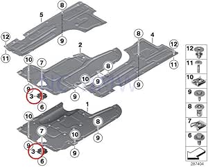 Amazon.com: BMW Genuine Underfloor Coating Cover: Automotive