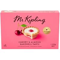 Amazon.com: Mr Kipling Cherry and Almond Bakewell 6pk - Set of 2 ...