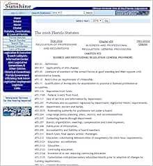 Amazon - Florida Statutes Chapter 455: Books