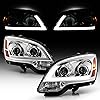 ACANII - For [Halogen Model] 2007-2012 GMC Acadia Chrome LED Tube ...