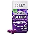 Amazon.com: OLLY Ultra Strength Sleep Softgels, 10mg Melatonin, L ...