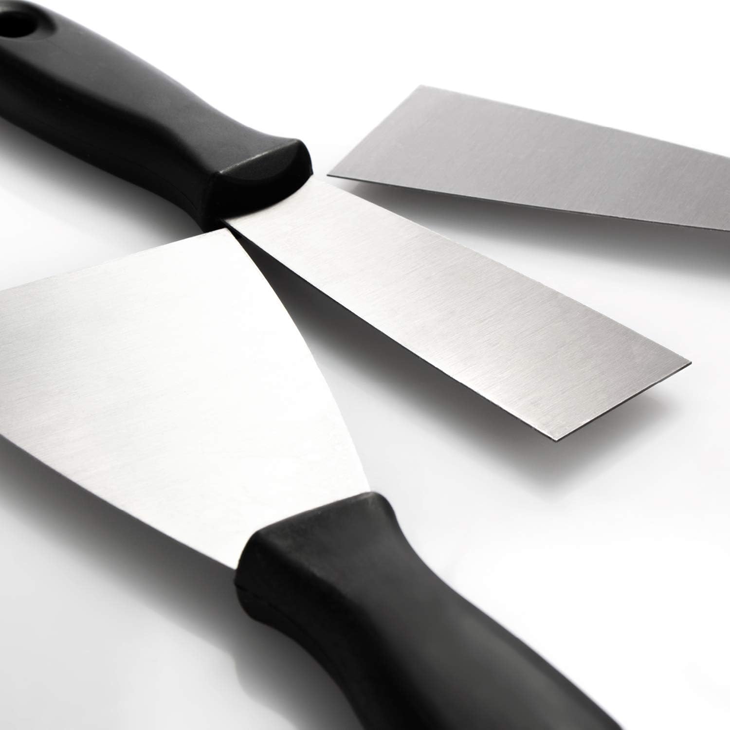 com-four® 6-piece putty set – Painter’s putty set with 3 sizes – For ...