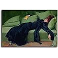 Amazon.com: Canvas Wall Art Prints Antique Poster Print of Decadent ...