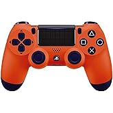 Amazon.com: Sony PS4 Dualshock Wireless Controller - Sunset Orange ...