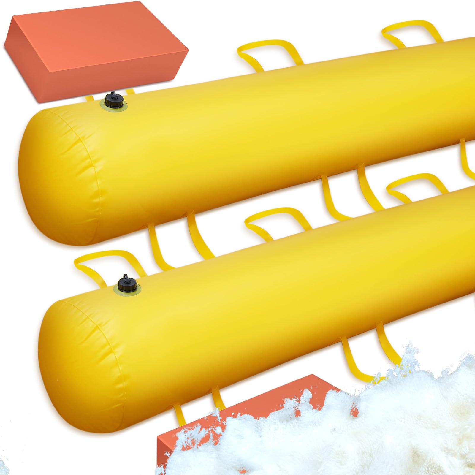 Pangda 2 Pcs Flood Barriers Water Barrier for Flooding Sandbag ...