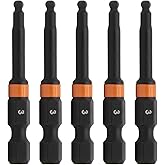Hex 3mm Impact Driver Bit - Railer Allen Wrench Drill Hex Bits. 1/4 ...