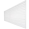 Slatwall Panels 4x8 ft Garage Wall Storage System, PVC Slat Wall ...