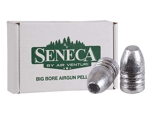 Air Venturi Seneca .45 Cal, Flat Point, 50ct (.45 Cal, 300 Grains, Flat ...