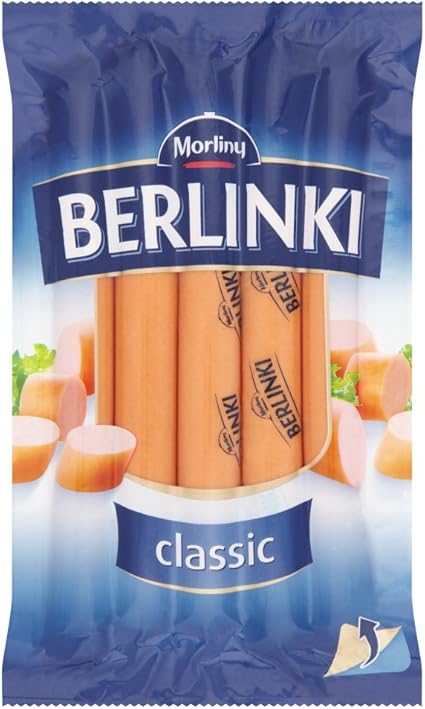 Morliny Berlinki Classic Hot Dog, 250g: Amazon.co.uk: Grocery
