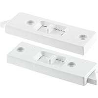 Prime-Line MP2598 White Vinyl Vertical Hung Sliding Window Lock (1 Pair ...