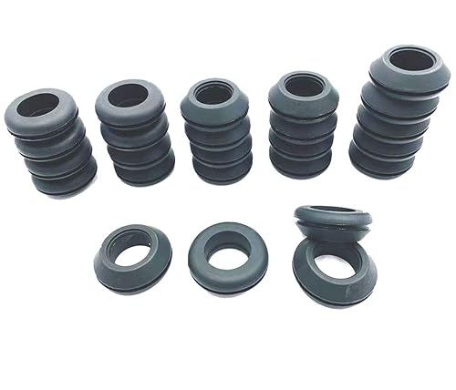 1 Inch Rubber Grommet 25 Pack, Replacement Rubber Grommet to Drill 1.5 ...